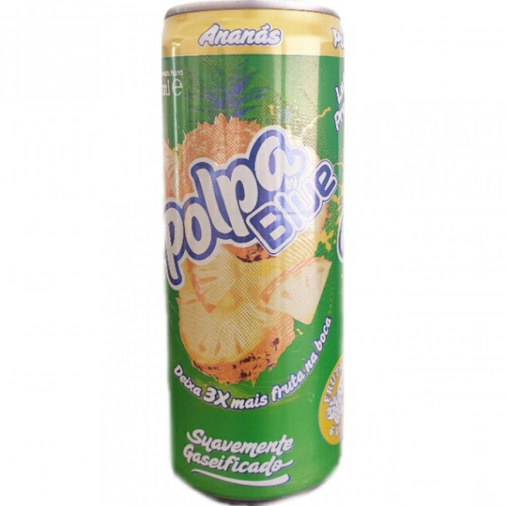 Gasosa Refrigerante Blue Polpa Ananás