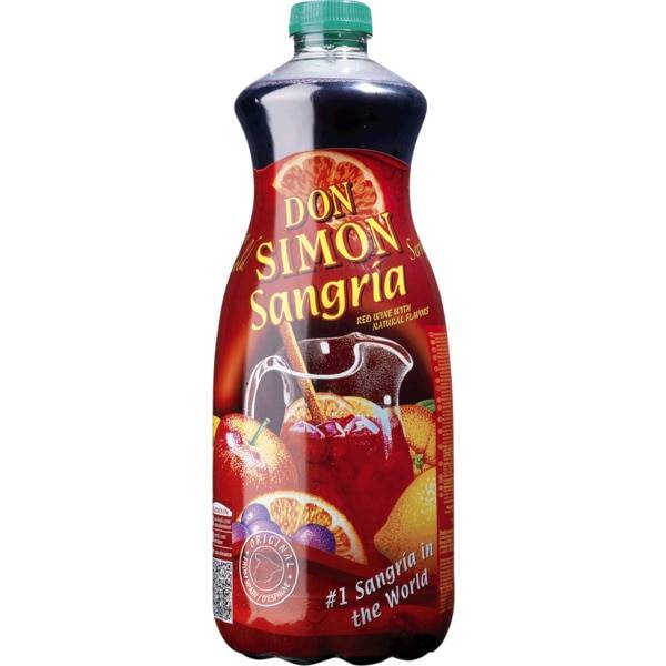 Sangria Don SimonTinta 7% Alc. Garrafa Plastica
