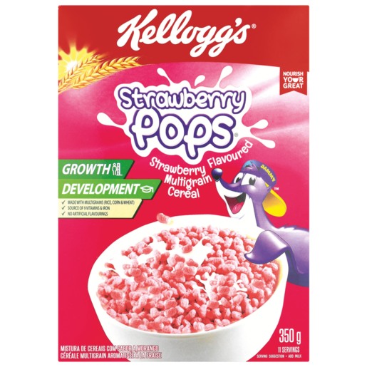 Pops de Morango da Kellogg's