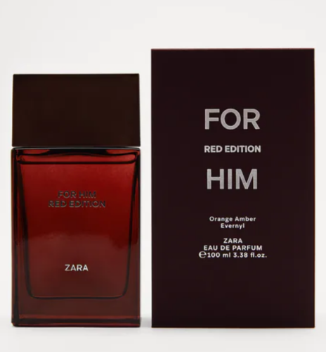 Perfume Homem For Him Red Edition 100 Ml - Zara