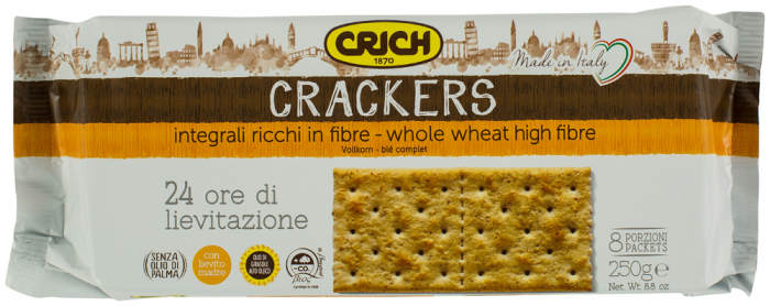 Crackers Integrais Crich