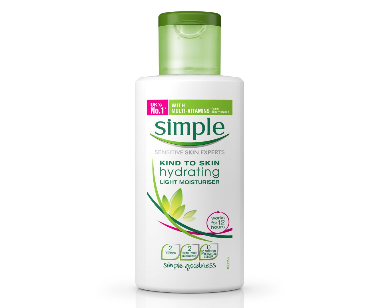 Creme Facial Hidratante - Simple 125ml