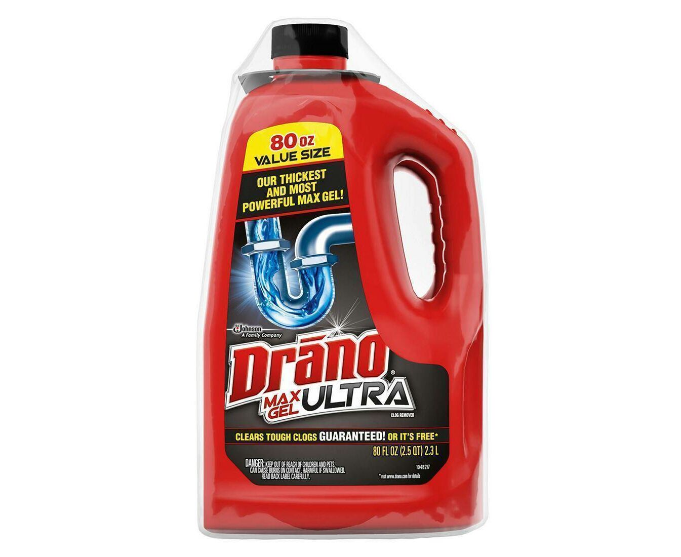 Desentupidor em gel, Drano Max Gel Ultra, 2.3L