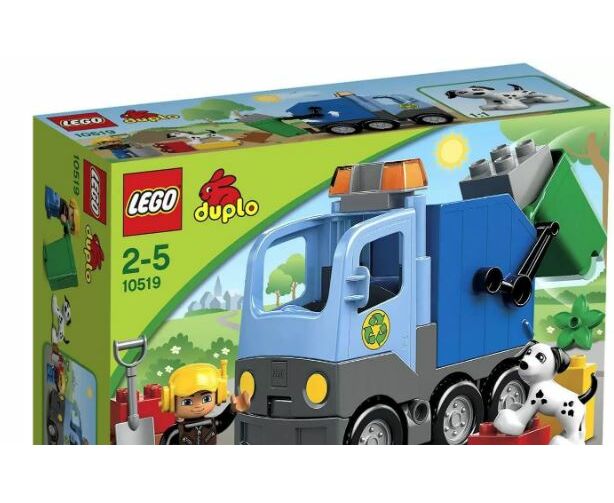 Lego Duplo Caminhao De Lixo E Reciclagem