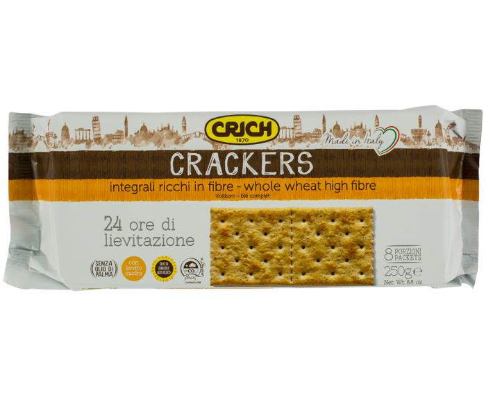 Crackers Integrais Crich