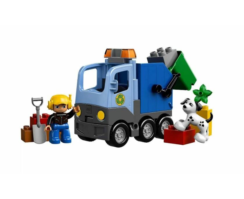 Lego Duplo Caminhao De Lixo E Reciclagem