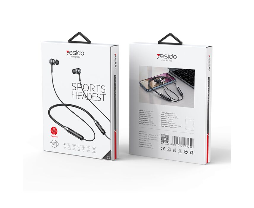 Auriculares Desportivo Yesido YSP10